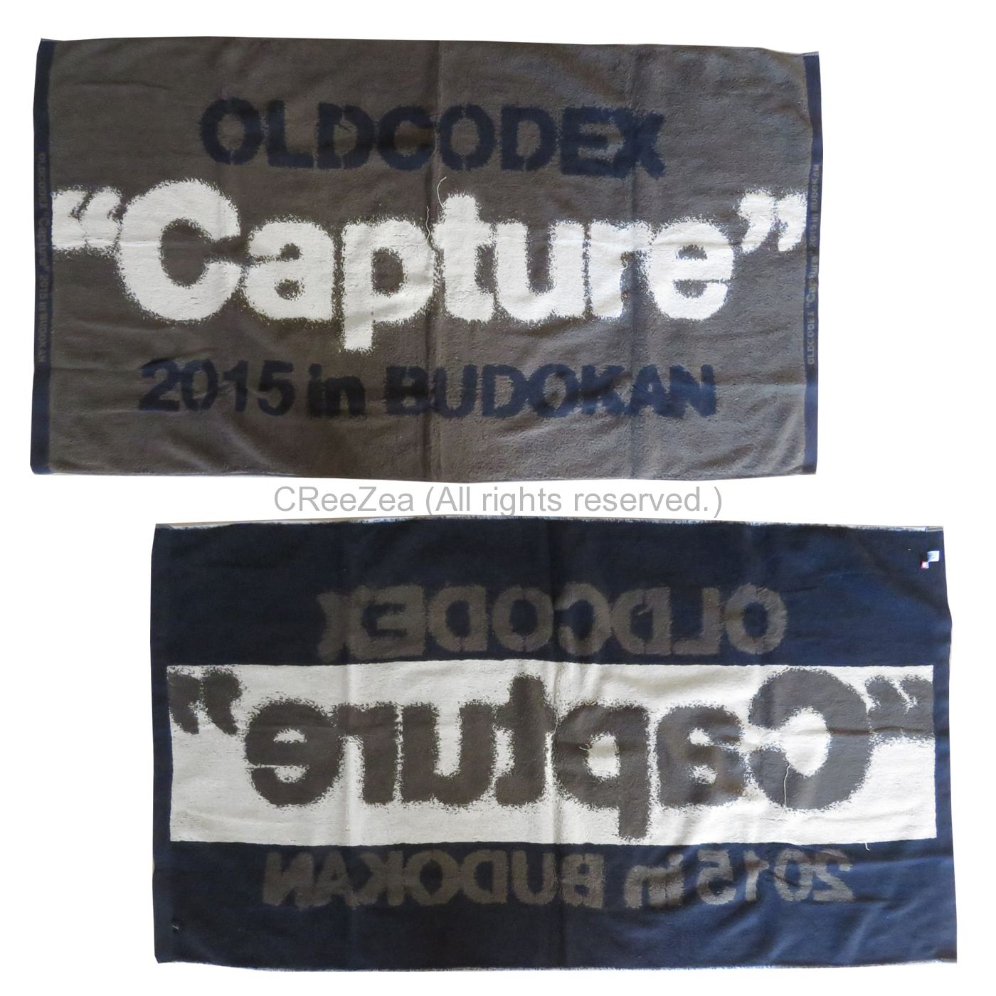 【買取】OLDCODEX(OCD) "Capture" 2015 in Budokan バスタオル || アーティストショップJP