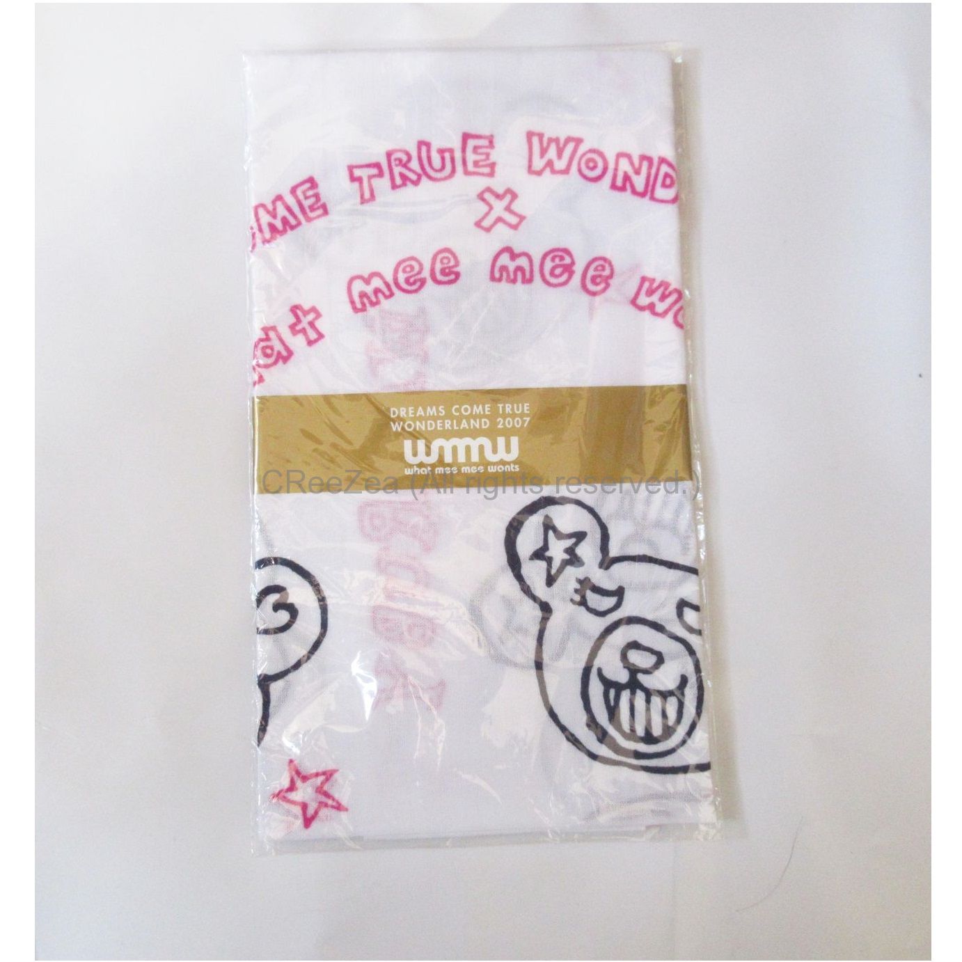 【買取】DREAMS COME TRUE(ドリカム) 史上最強の移動遊園地 WONDERLAND 2007 手ぬぐい what mee mee ...